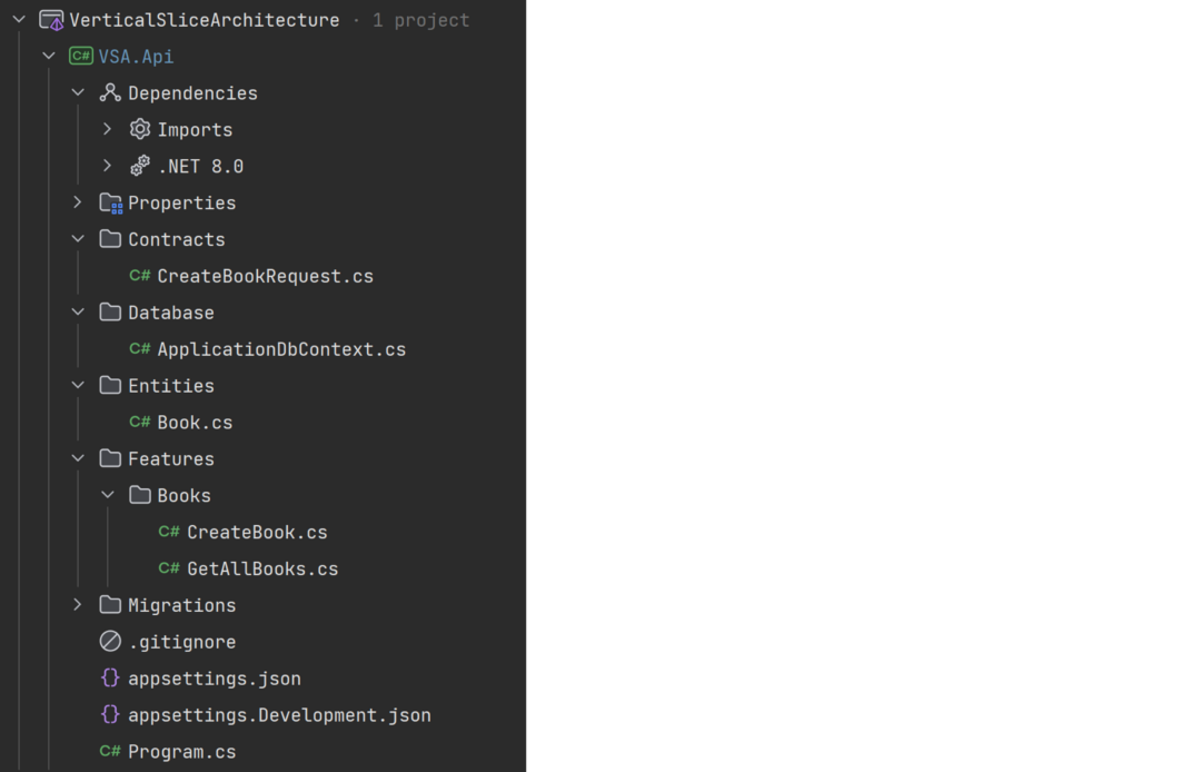 Vertical Slice Architecture using .NET 8 | SYZYGY Techsolutions