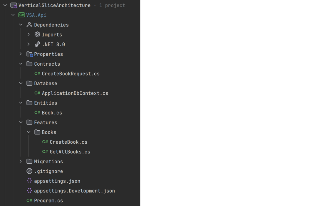 Vertical Slice Architecture using .NET 8 | SYZYGY Techsolutions